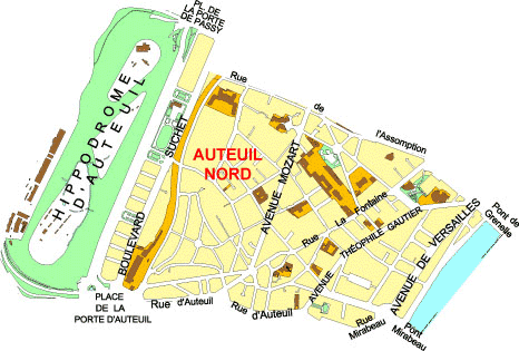 Auteuil Nord - Mairie du 16e