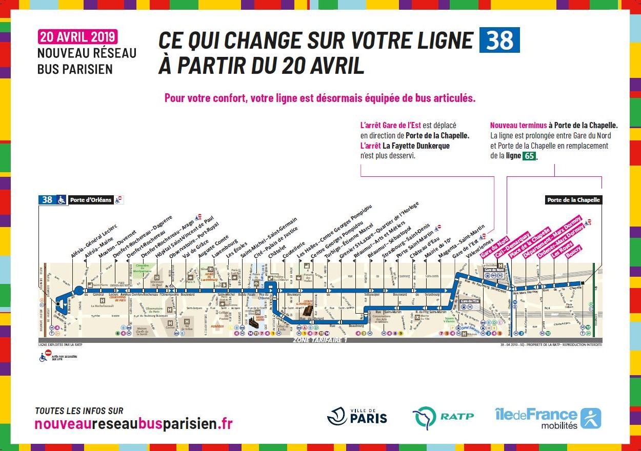 Le réseau de bus parisien se transforme - Mairie du 14e
